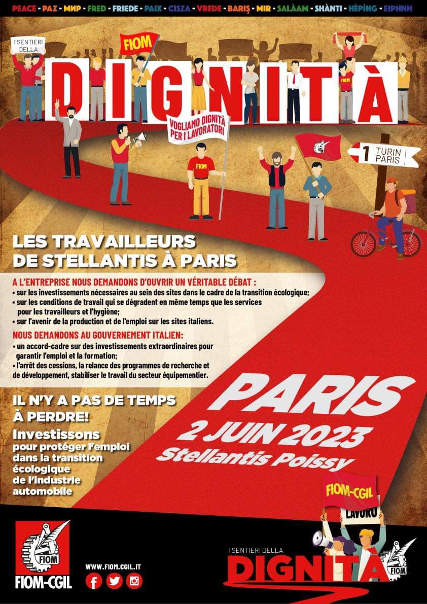 Stellantis: dalla Francia un saluto di lotta internazionalista contro l ...