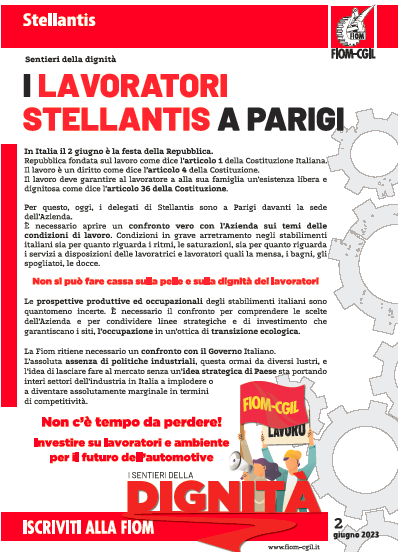 Stellantis: dalla Francia un saluto di lotta internazionalista contro l ...
